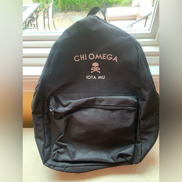 Bags | Chi Omega Backpack | Poshmark